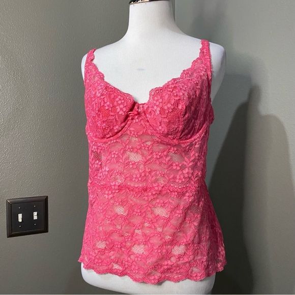 GAP | Intimates & Sleepwear | Gapvintage Pinklace Bra Tank ...